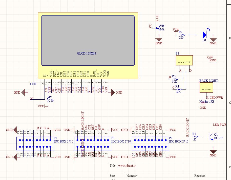 GLCD 128x64 iDr.GLCD128x64 · iDr.