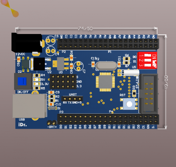 Stm32f103c8t6 · Idr